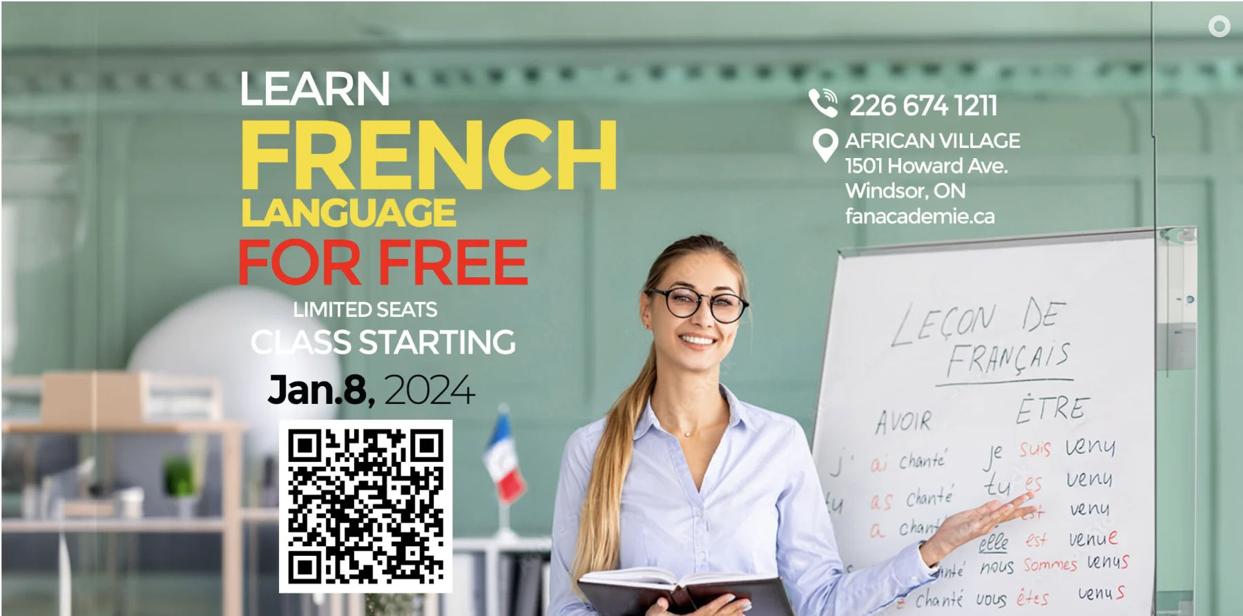 French Classes Weekdays - Zalent Creatives